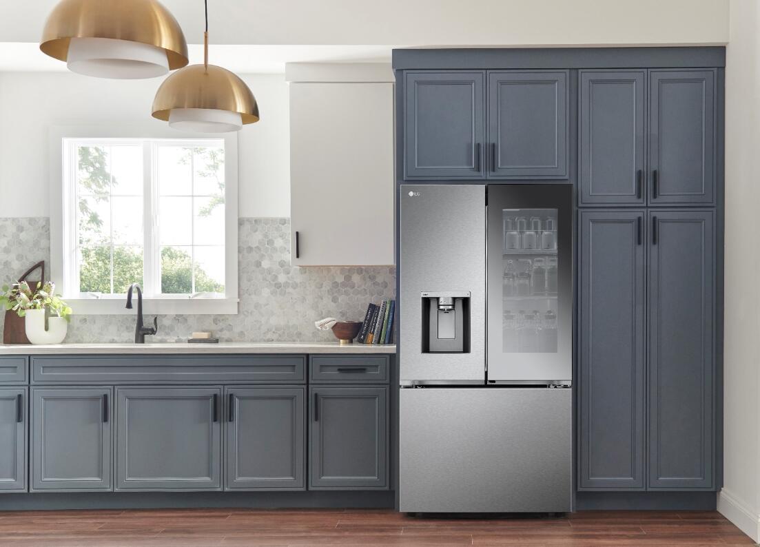 LG To Present Spacious Yet Sleek Instaview Refrigerator at CES 2023 ...