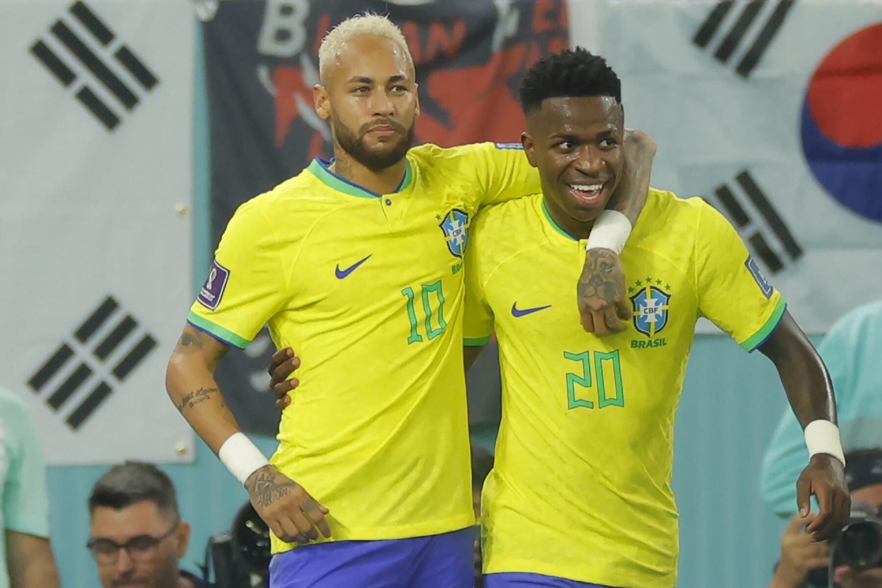 Neymar returns as Brazil brush aside South Korea to reach World Cup ...