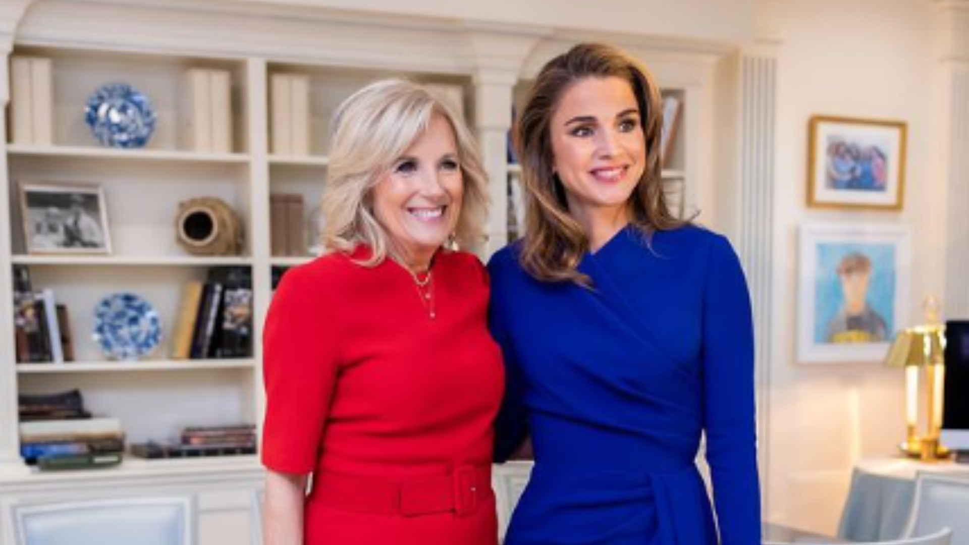 Jordan's Queen Rania meets US First Lady | Al Bawaba