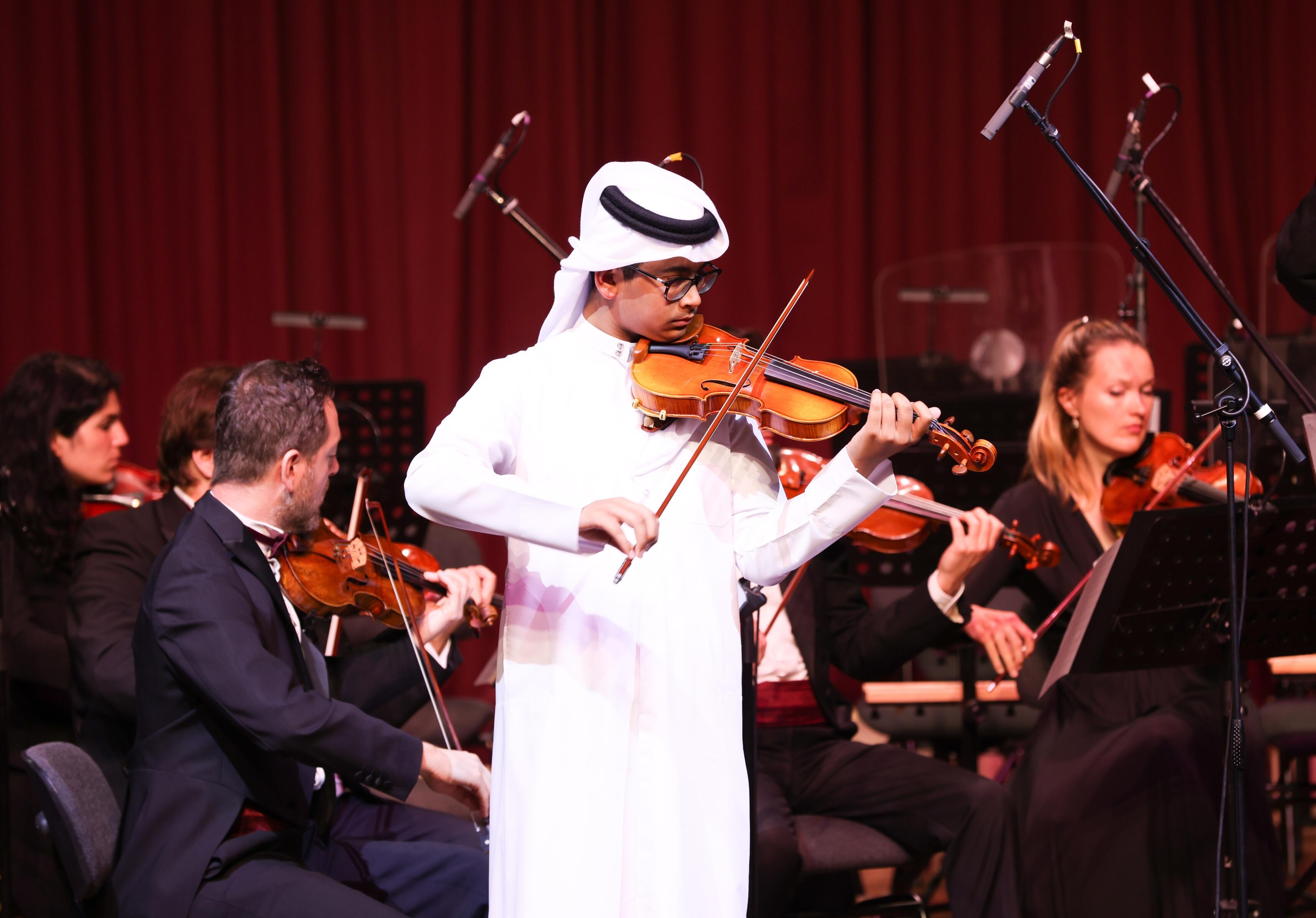 Two Qatar Foundation Members Collaborate on a Musical Evening | Al Bawaba