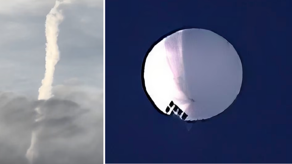 بعد مرور المنطاد الصيني.. إنفجار ضخم في سماء "مونتانا" الأمريكية (فيديو ...