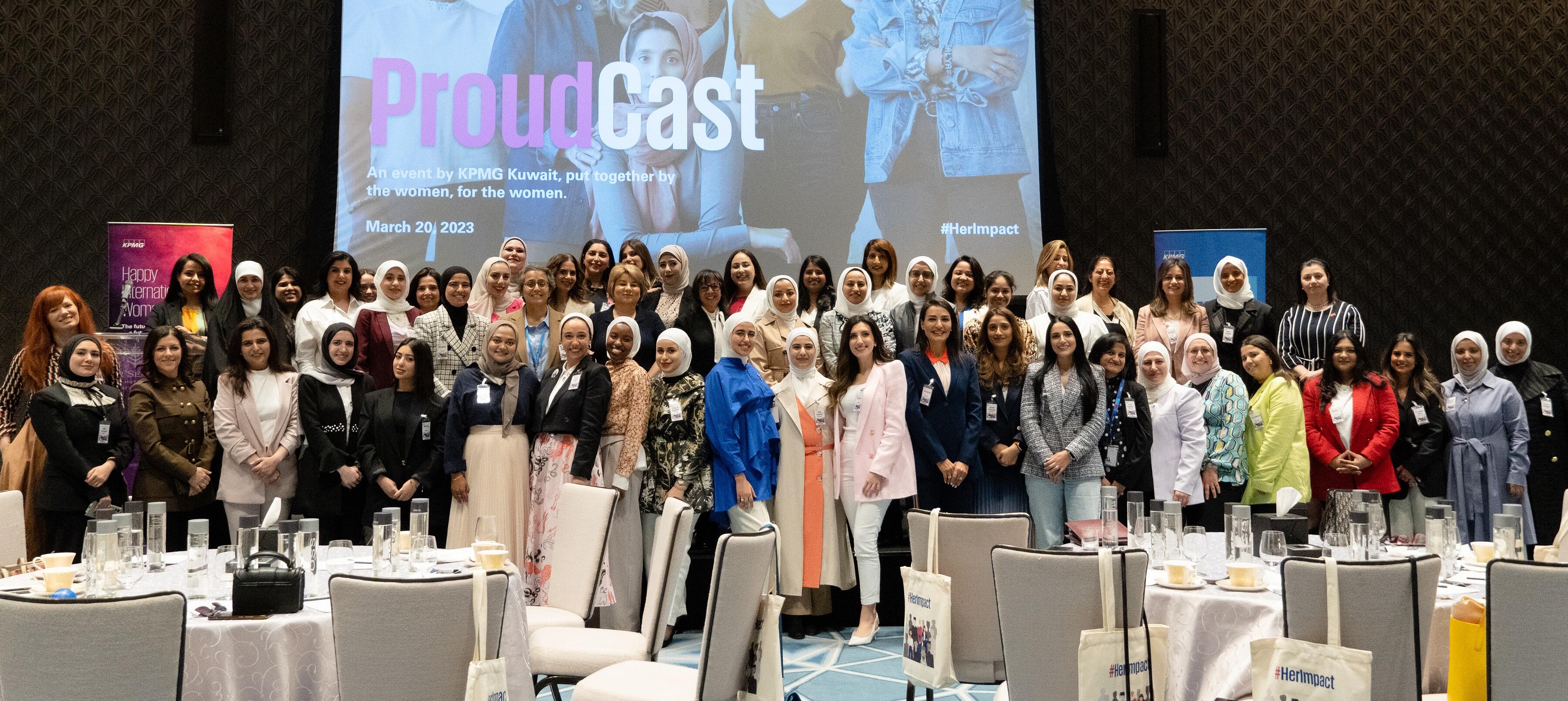 KPMG in Kuwait conducts all-women event ProudCast; aims to inspire ...