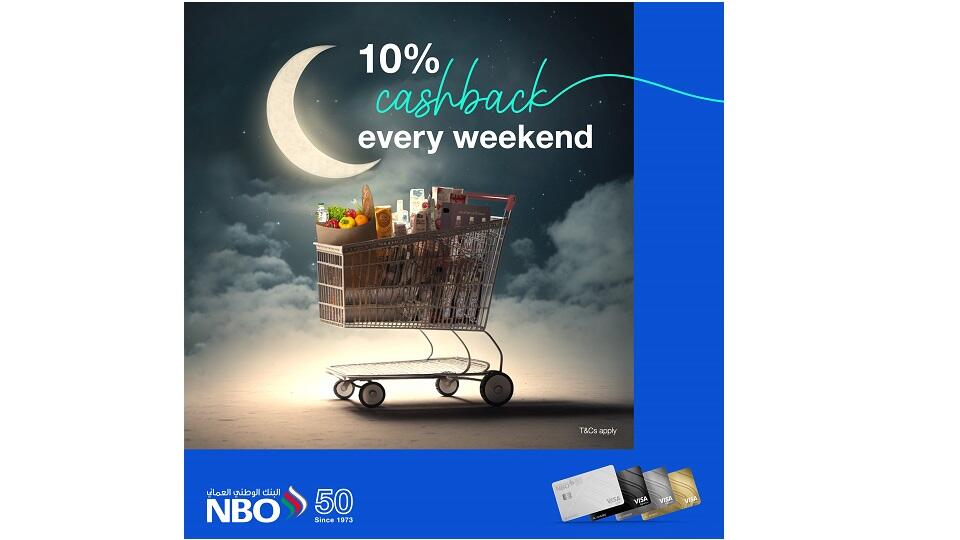 NBO credit card holders can earn 10% cashback on purchases during ...