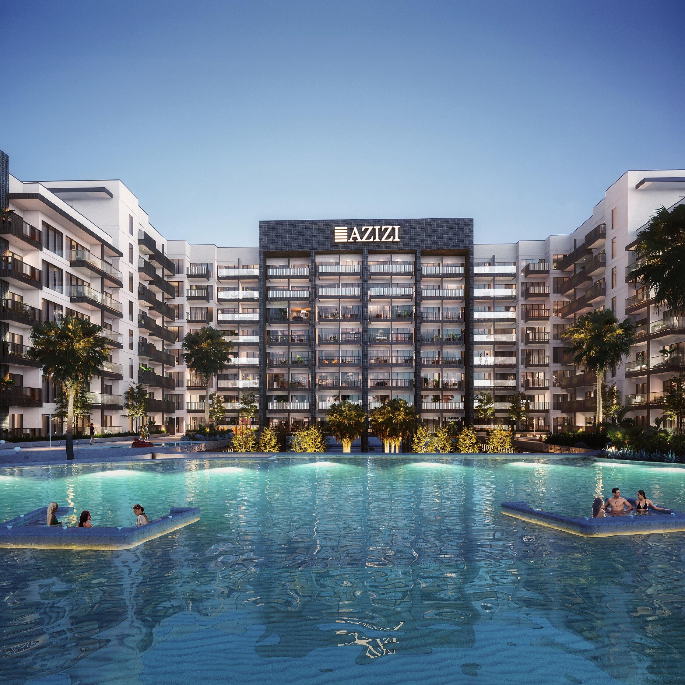 Azizi Developments sells nearly all of its 256 pool-facing units at ...