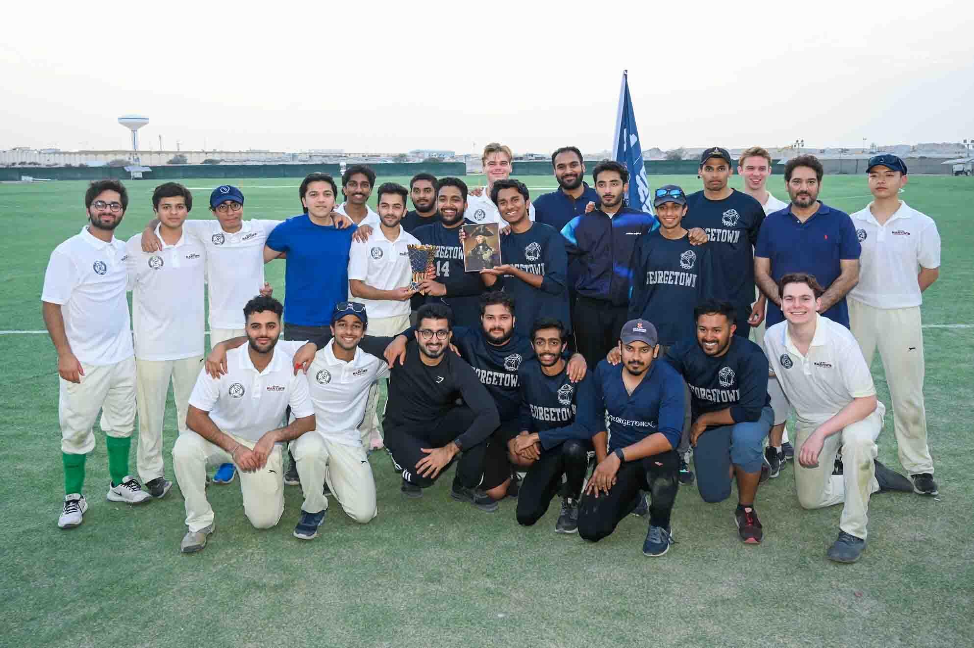 Historic Georgetown Cricket Match at QF Creates Stronger Bonds between ...