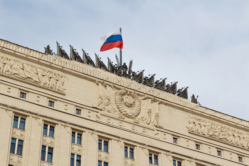 Fire breaks out at Russian Defense Ministry | Al Bawaba