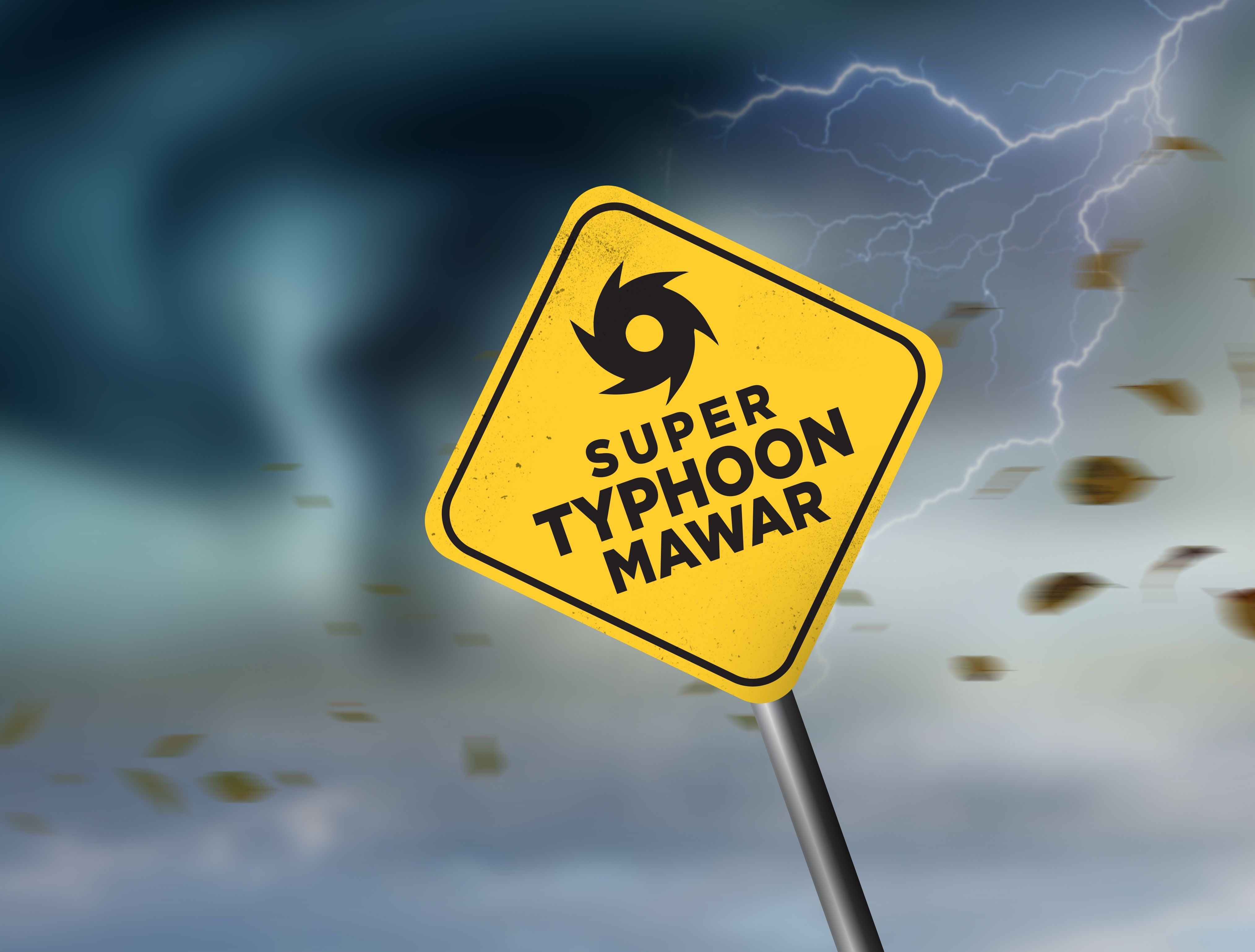 Super typhoon Mawar sweeps across Guam | Al Bawaba