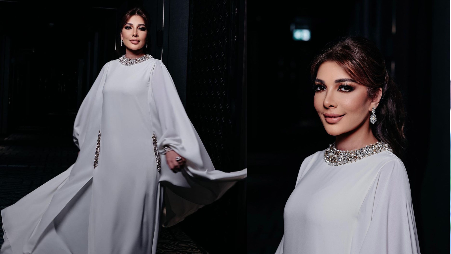 Assala wears bathrobe to brother's wedding | Al Bawaba