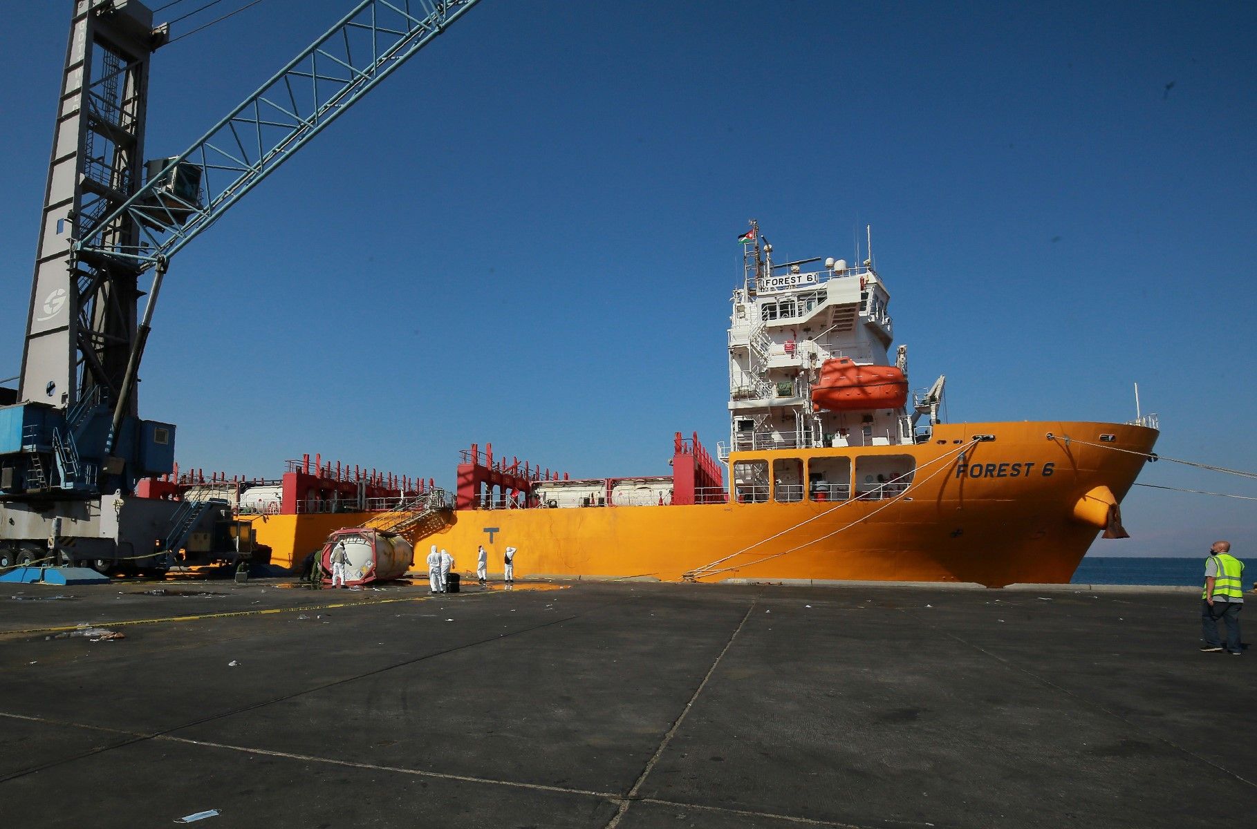 Jordan jails 5 over Aqaba port gas leak | Al Bawaba