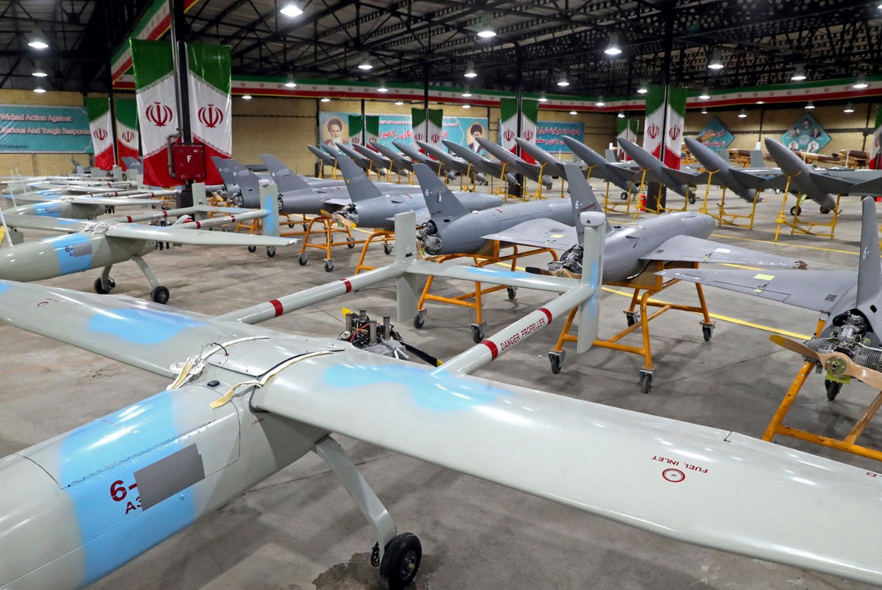 IRGC unveils new version of Shahid-149 Gaza drone | Al Bawaba