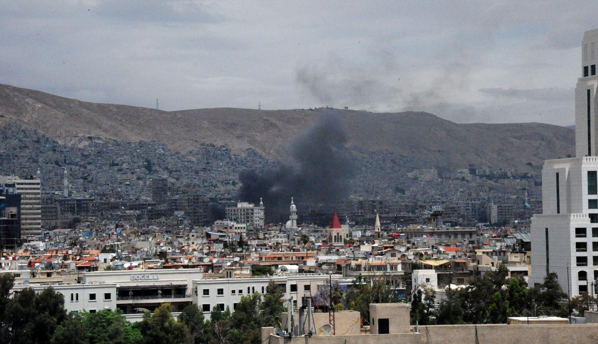 Blasts heard in Syria's Damascus | Al Bawaba