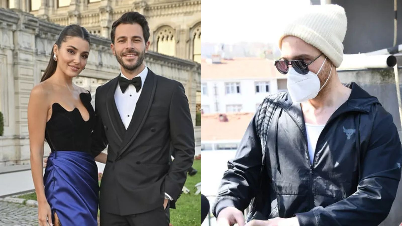 Hande Erçel and Hakan Sabancı attend a wedding while Kerem Bürsin ...