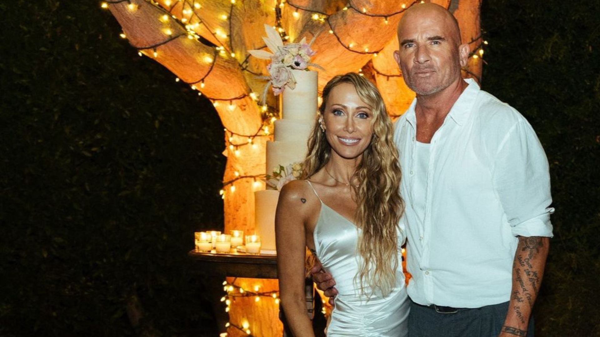 Tish Cyrus shares wedding pictures at Miley's home | Al Bawaba