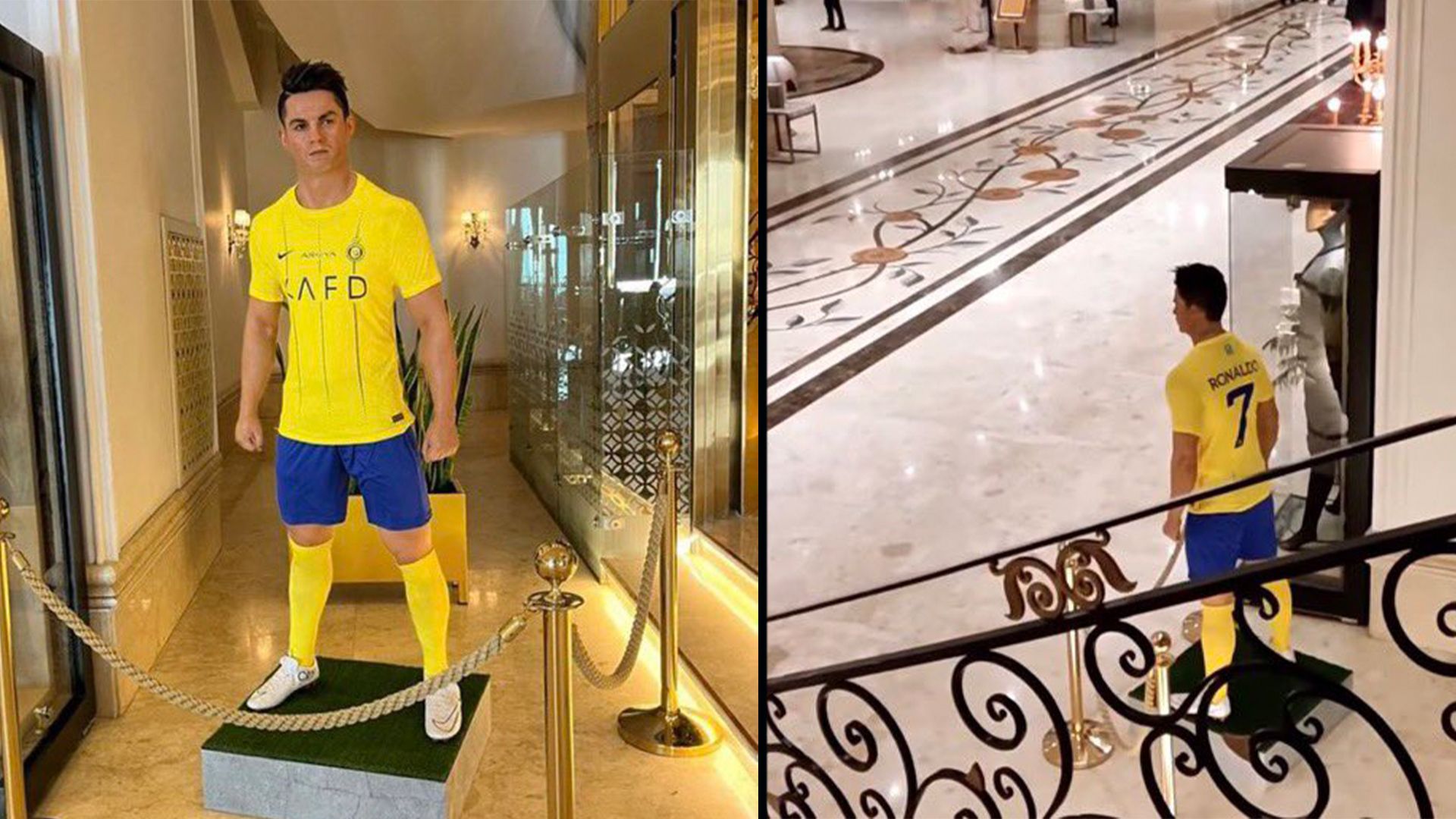 Weird Ronaldo statue in Iran sparks mockery | Al Bawaba