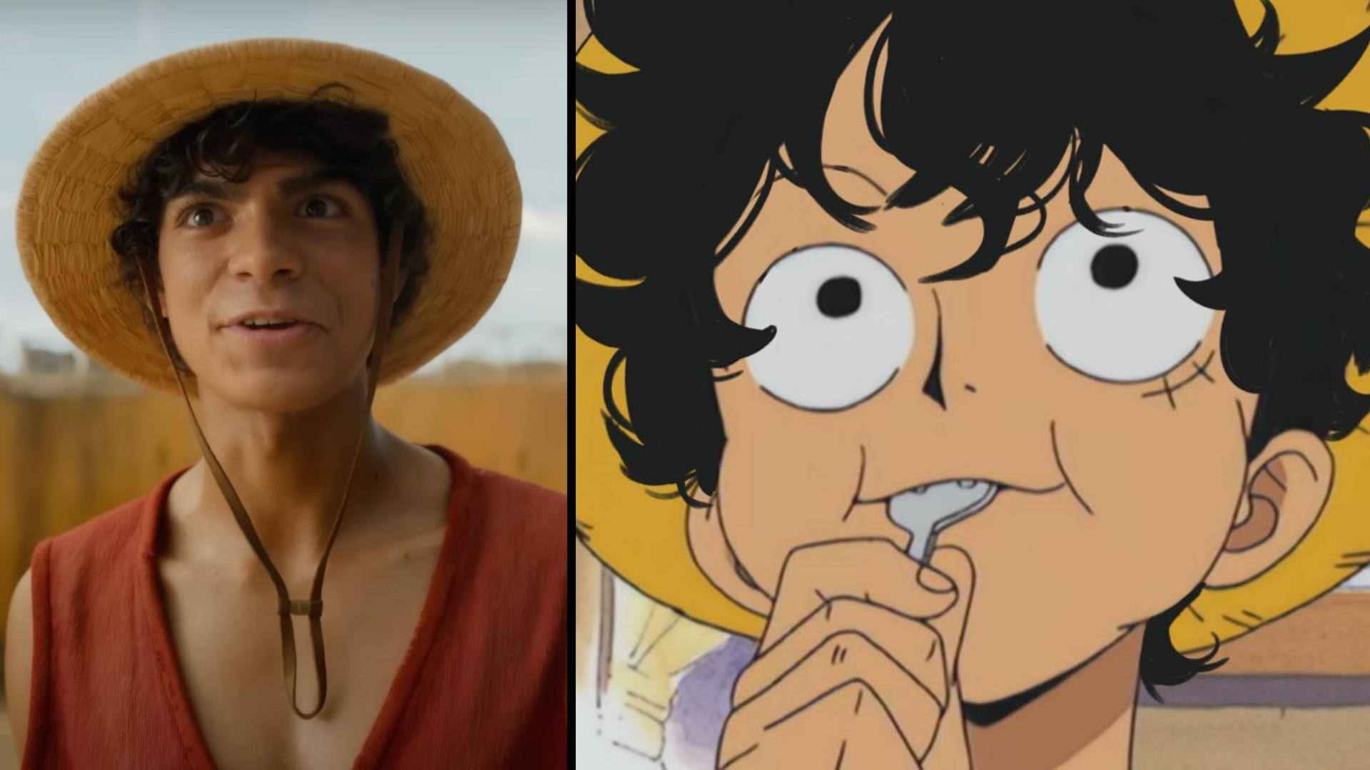Artists give Luffy from One Piece Anime Inaki's curly hair | Al Bawaba
