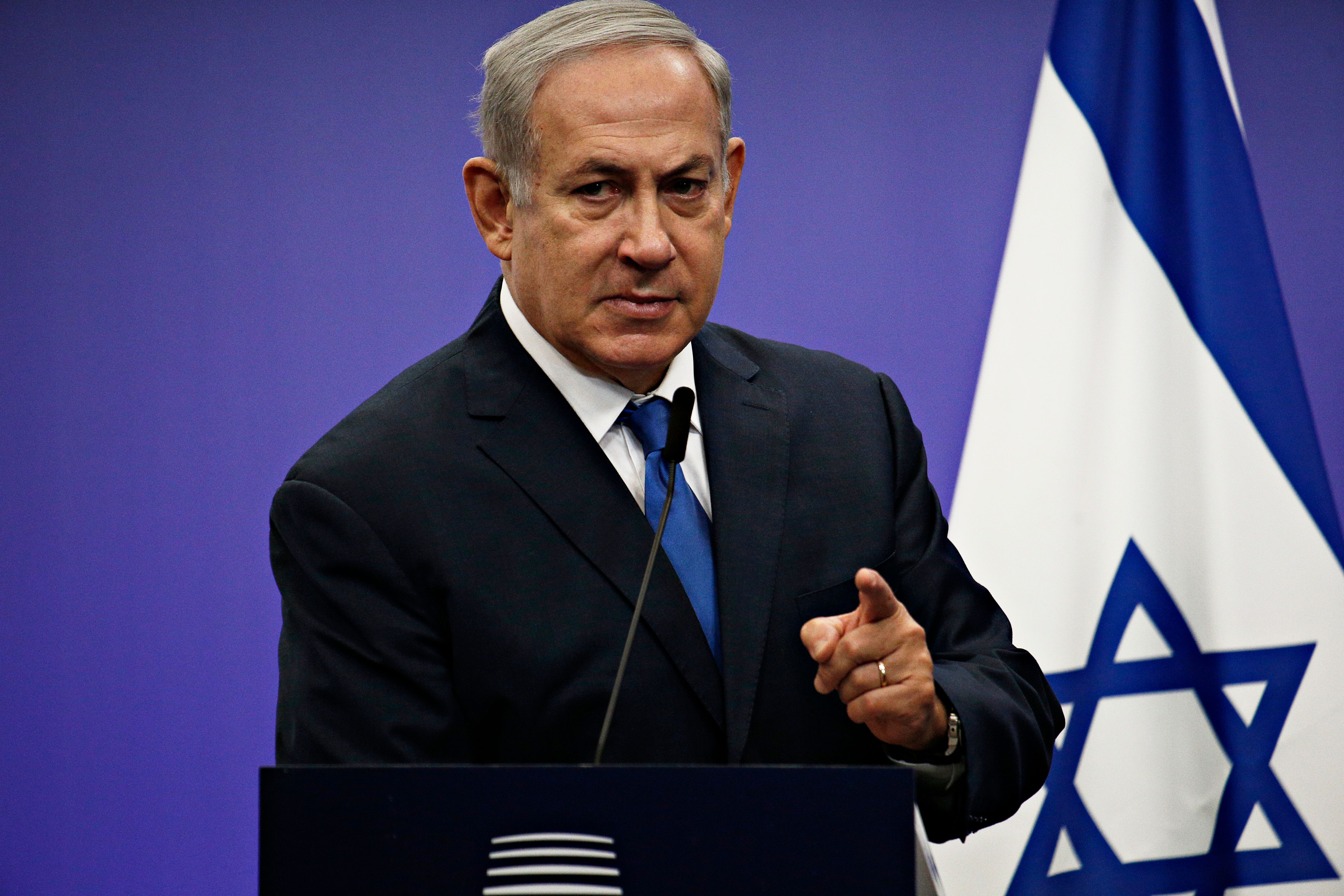 Netanyahu's UN address sparks controversy: Palestine absent from map ...
