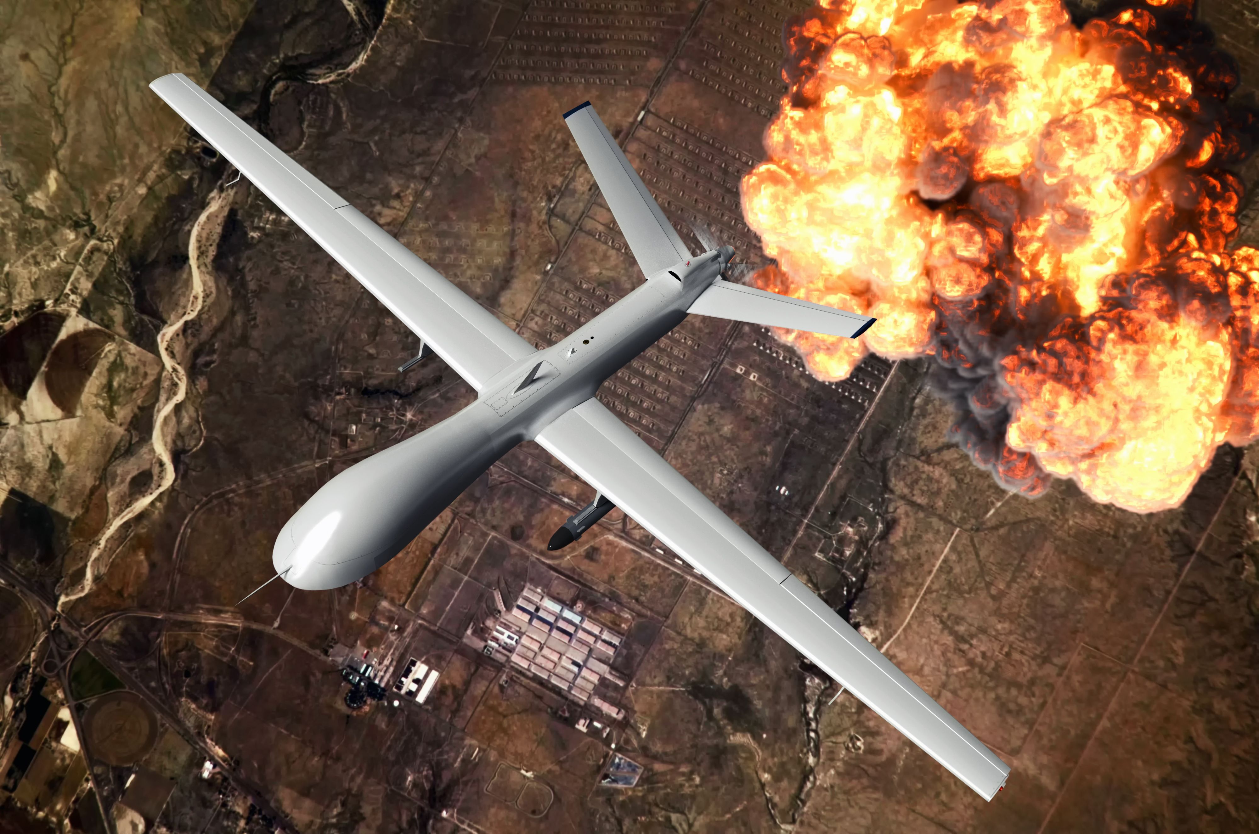 Russian drone strikes target Ukrainian ports | Al Bawaba
