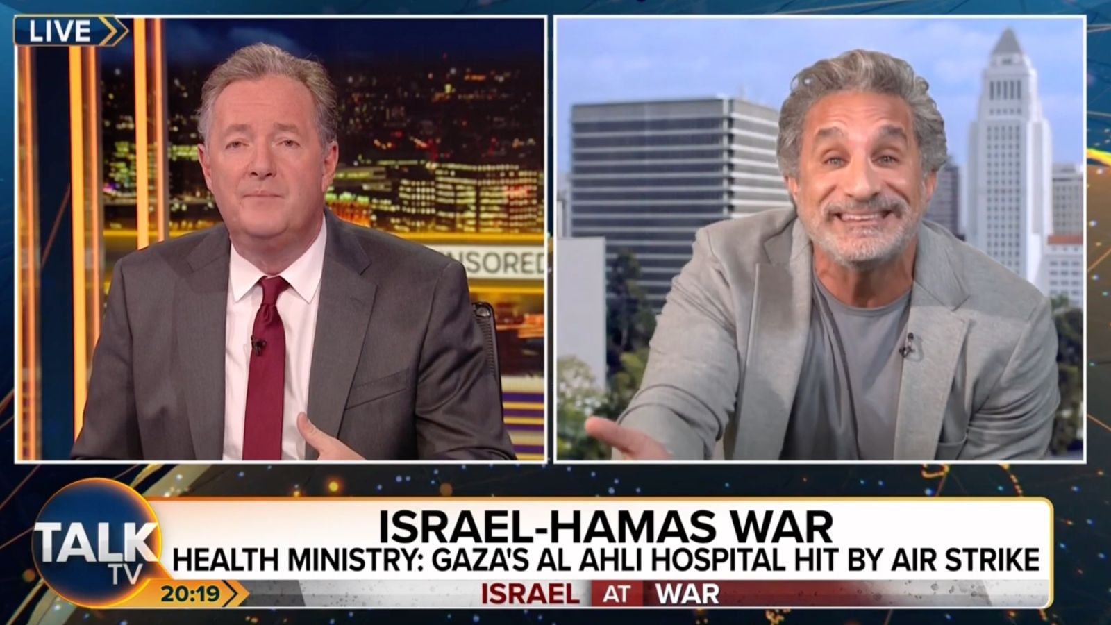 Piers Morgan and Bassem Youssef are set to go for round two | Al Bawaba