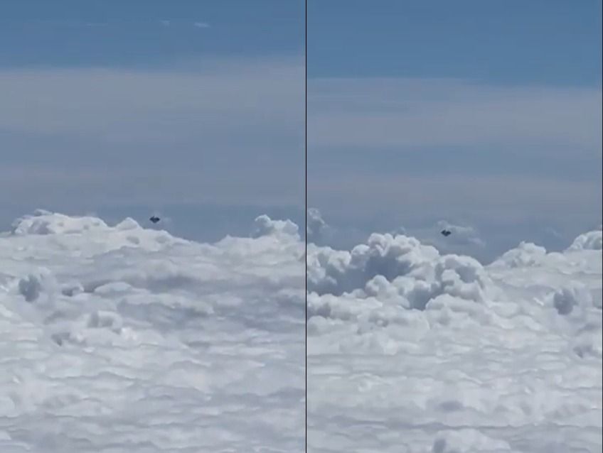 Aliens arrived! plane video captures UFO in sky | Al Bawaba