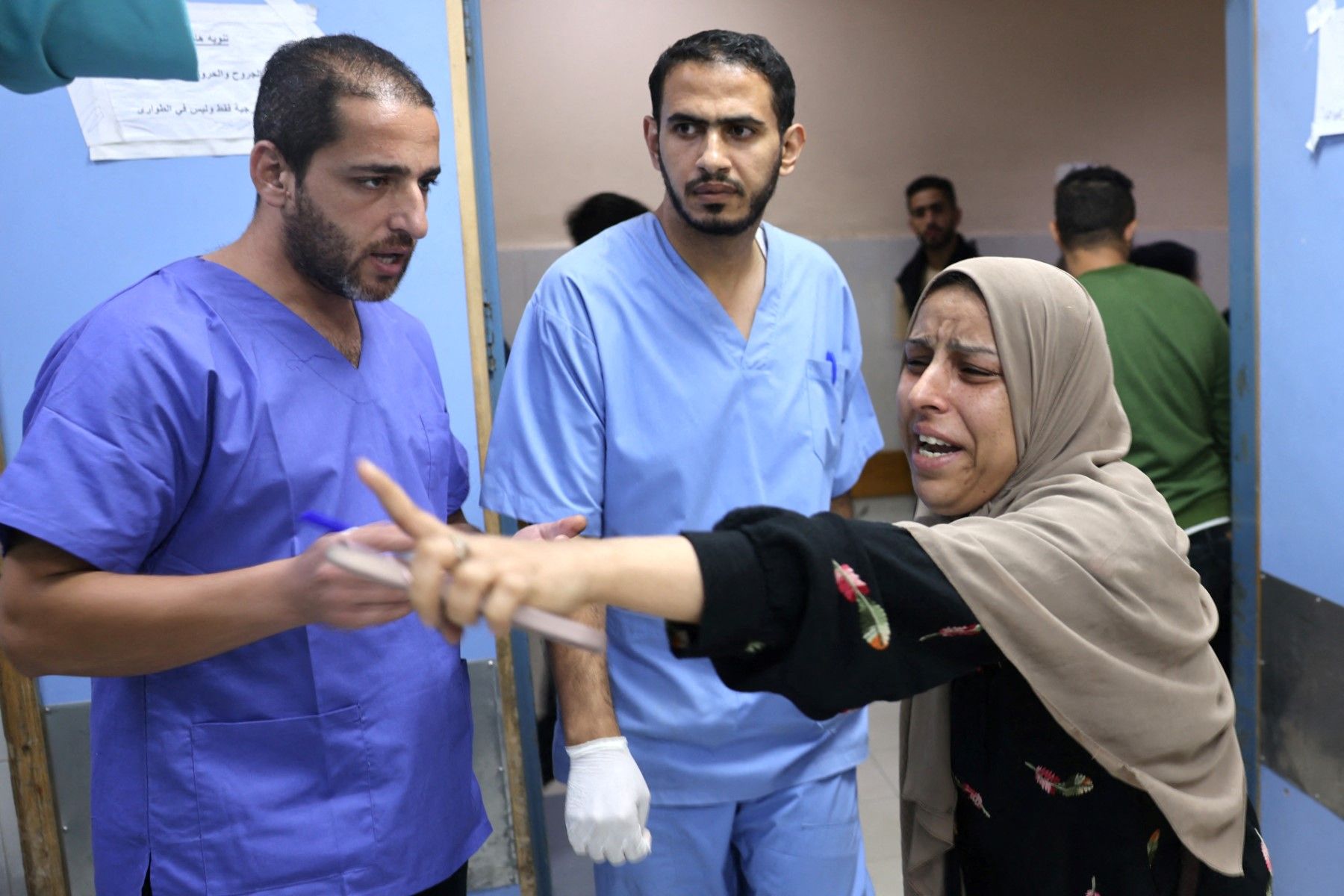 Palestinian doctor shocked after finding daughter among injured | Al Bawaba