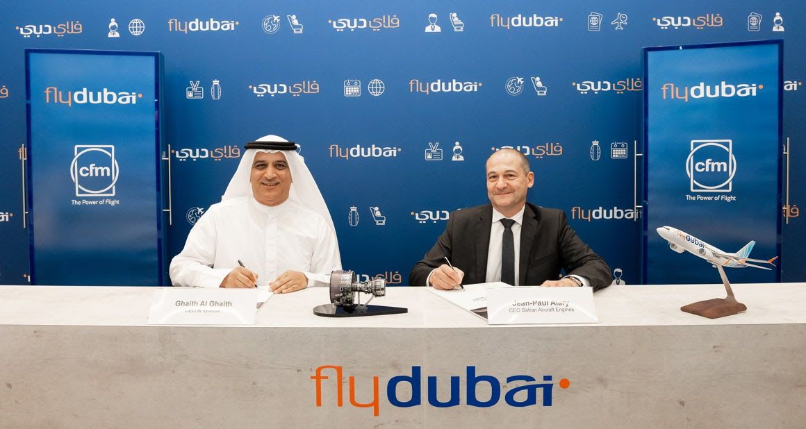 flydubai signs services agreement for CFM LEAP-1B engines | Al Bawaba