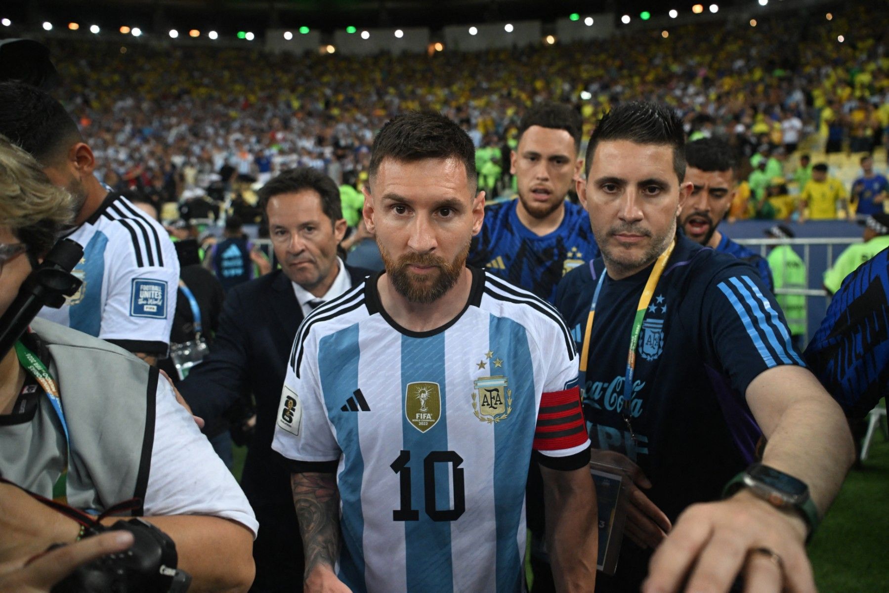 Messi blasts Brazilian police for attacking Argentina fans