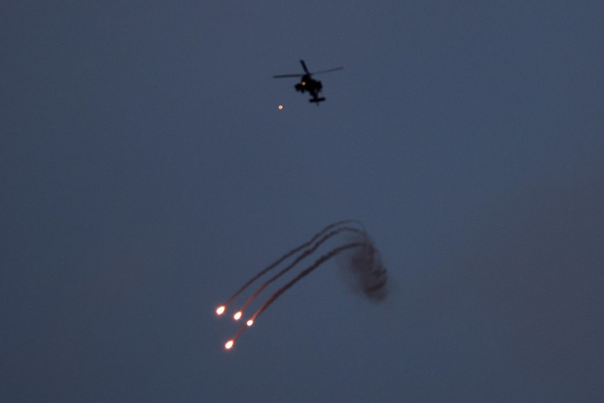 Israeli Apache helicopter strikes Its own soldiers amid catastrophic ...