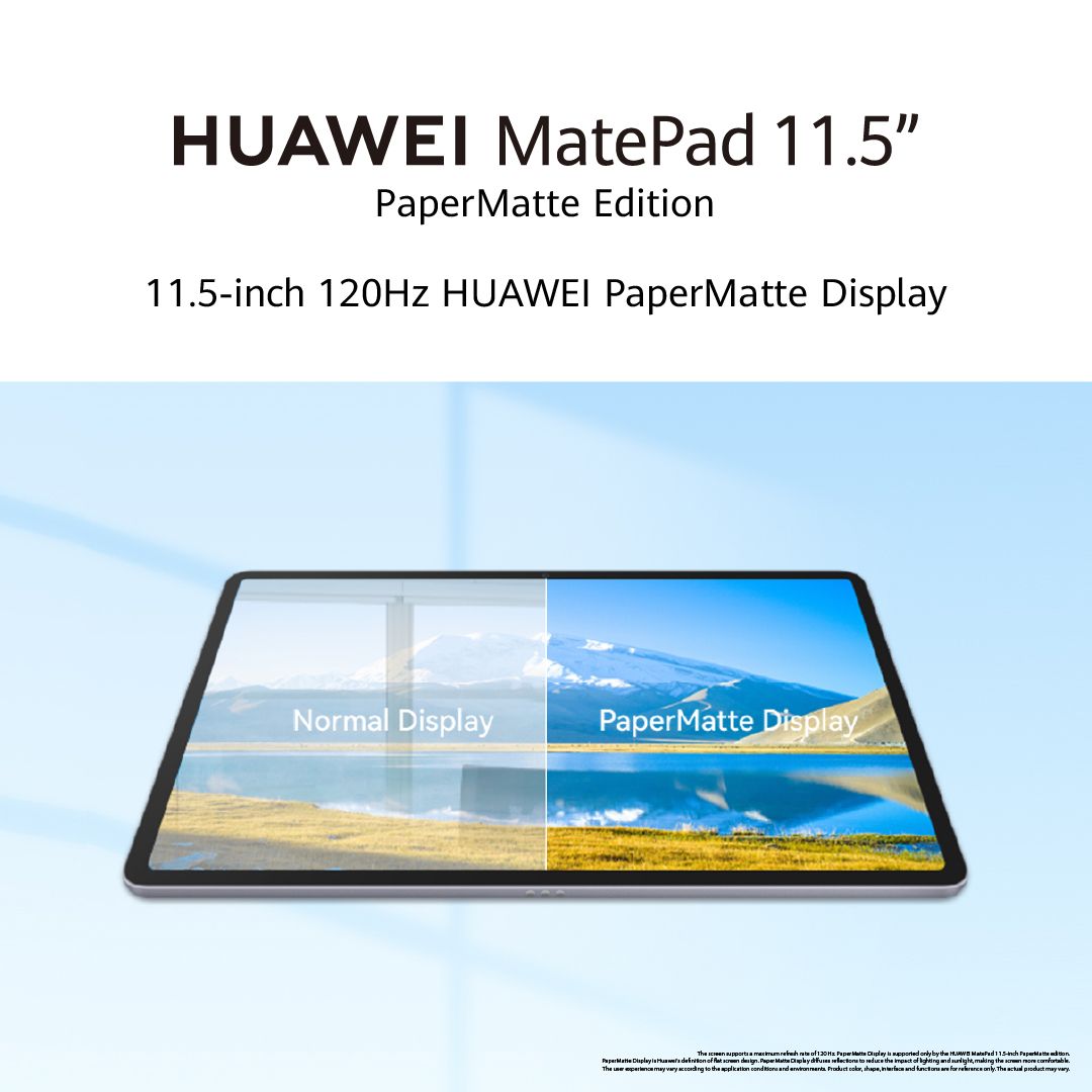 Will HUAWEI MatePad 11.5-inch PaperMatte Edition Makes E-Ink Tablets a ...