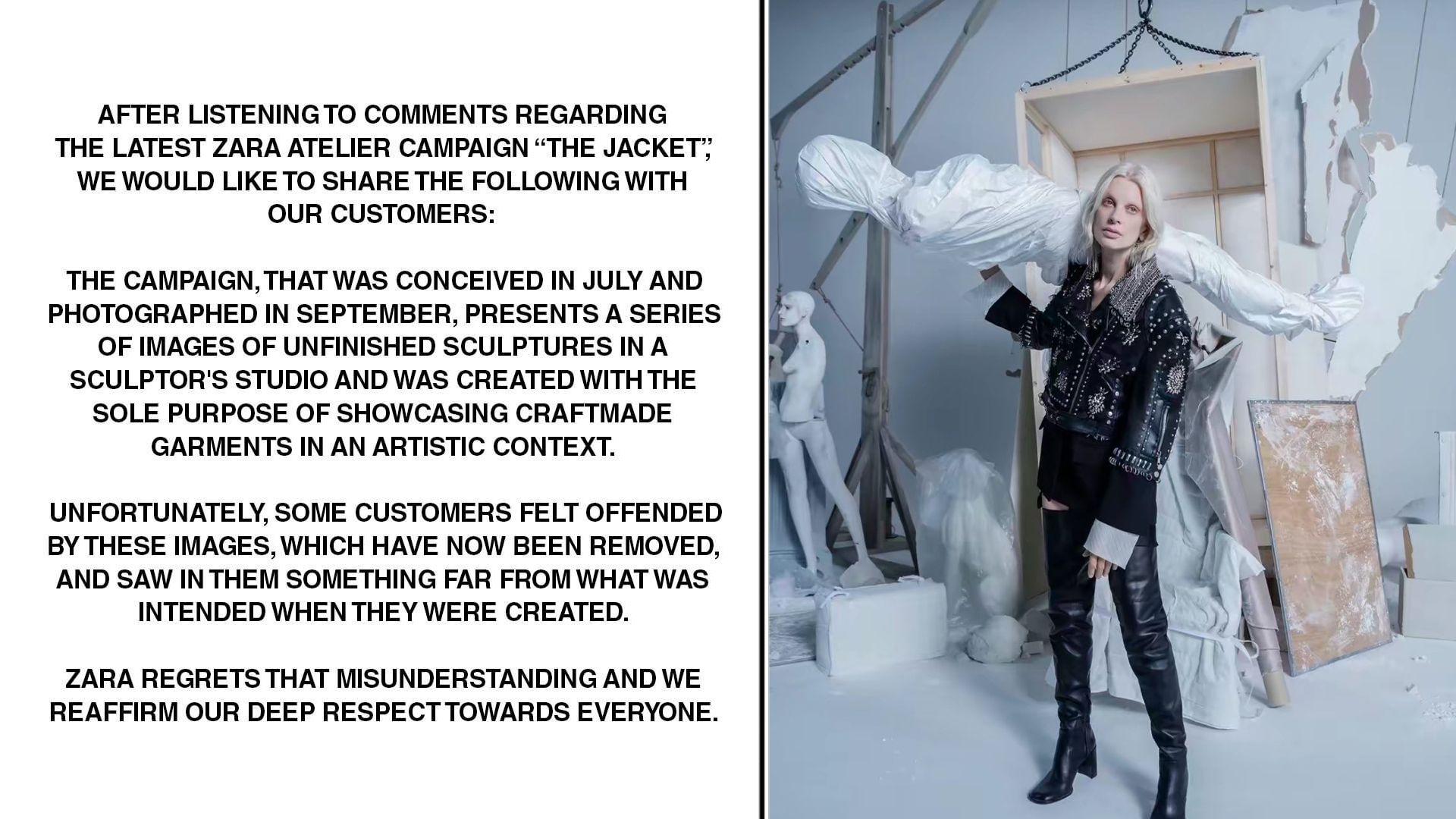 Zara shares apology after 'Gaza-linked' campaign | Al Bawaba