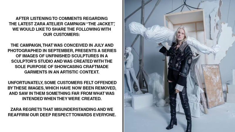 Zara blames customers of 'misunderstanding' Gaza genocide campaign | Al ...
