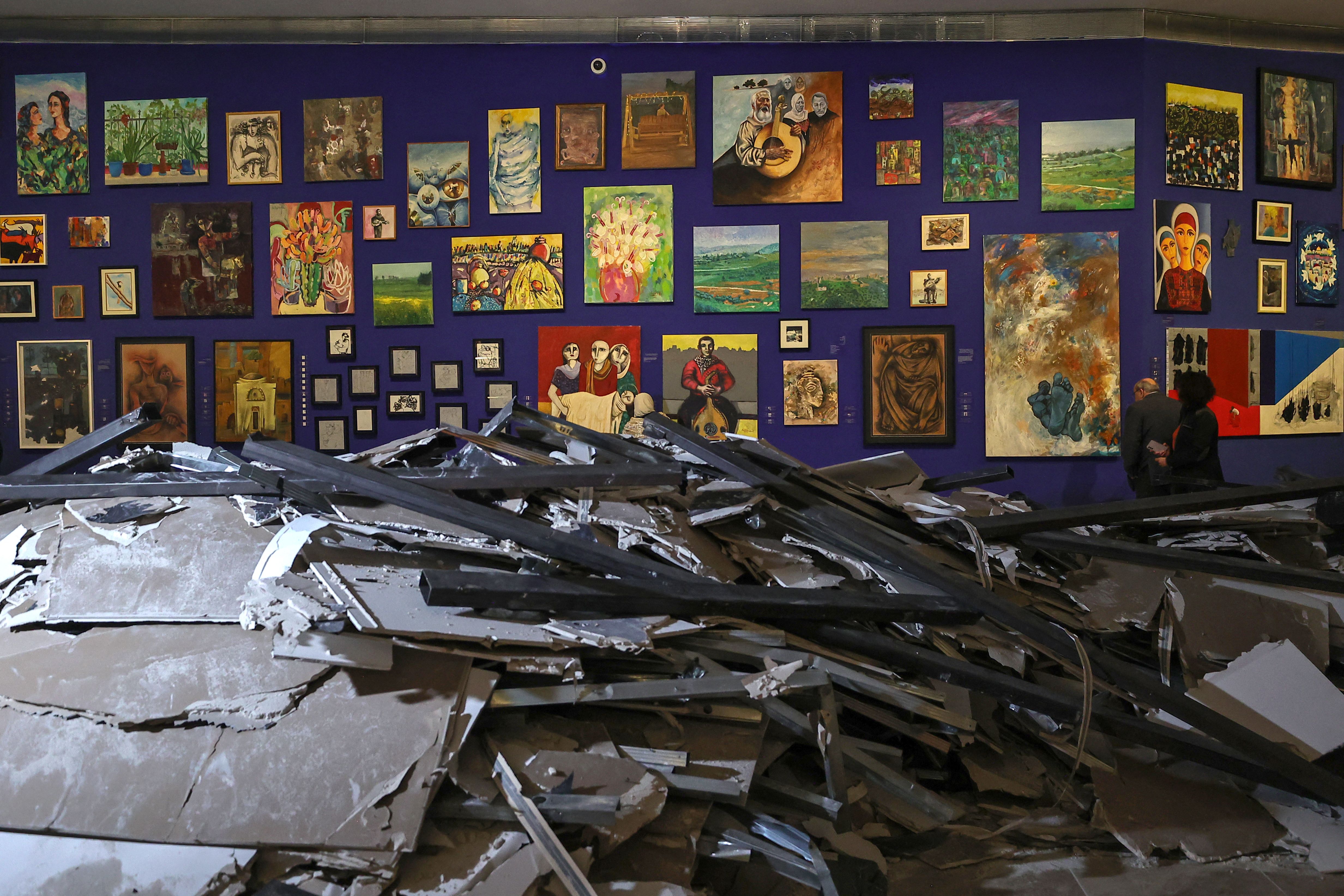 Museum shows artistic demonstration against war in Gaza | Al Bawaba