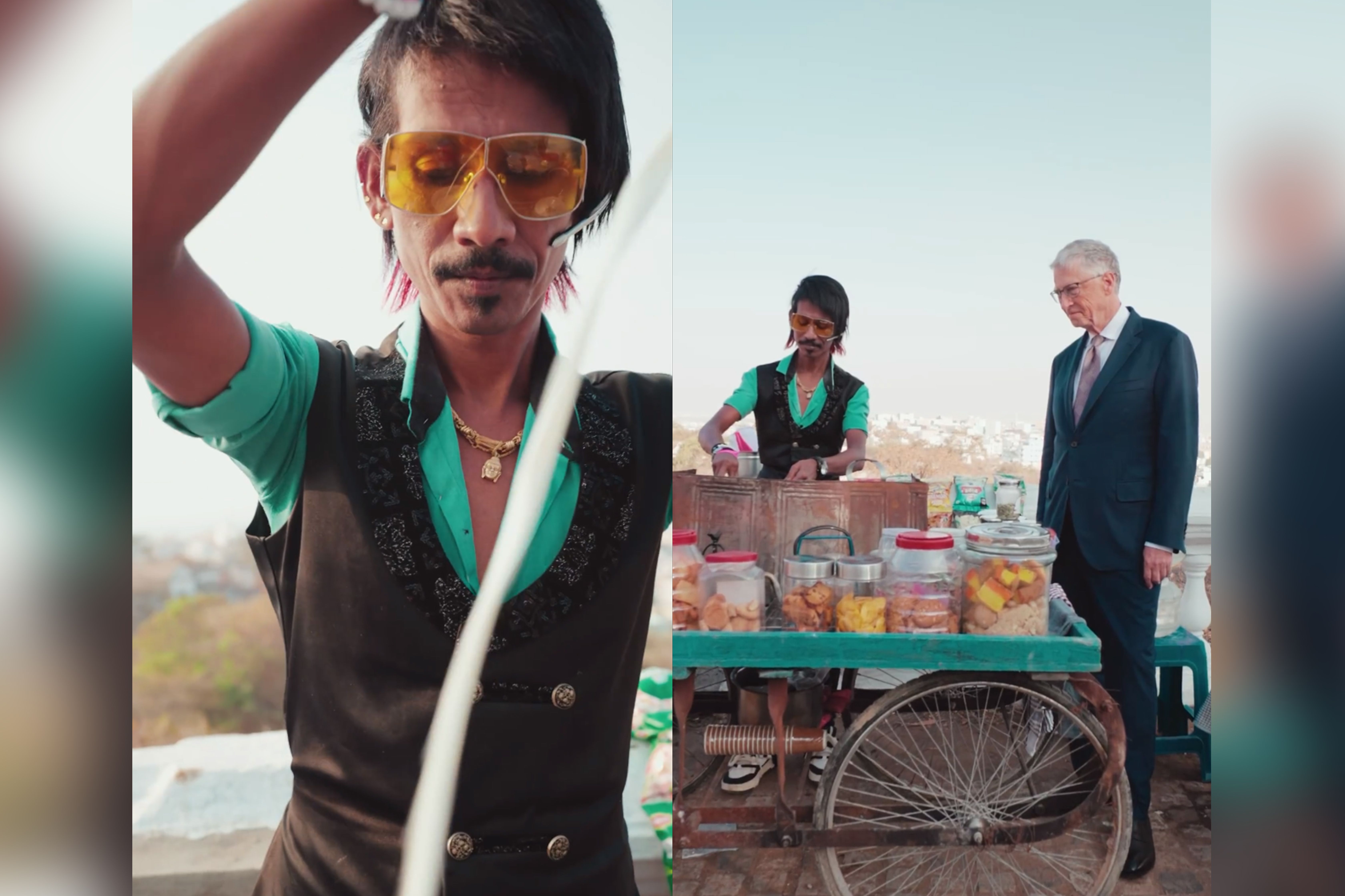 Video of Bill Gates drinking Indian Chai goes viral | Al Bawaba