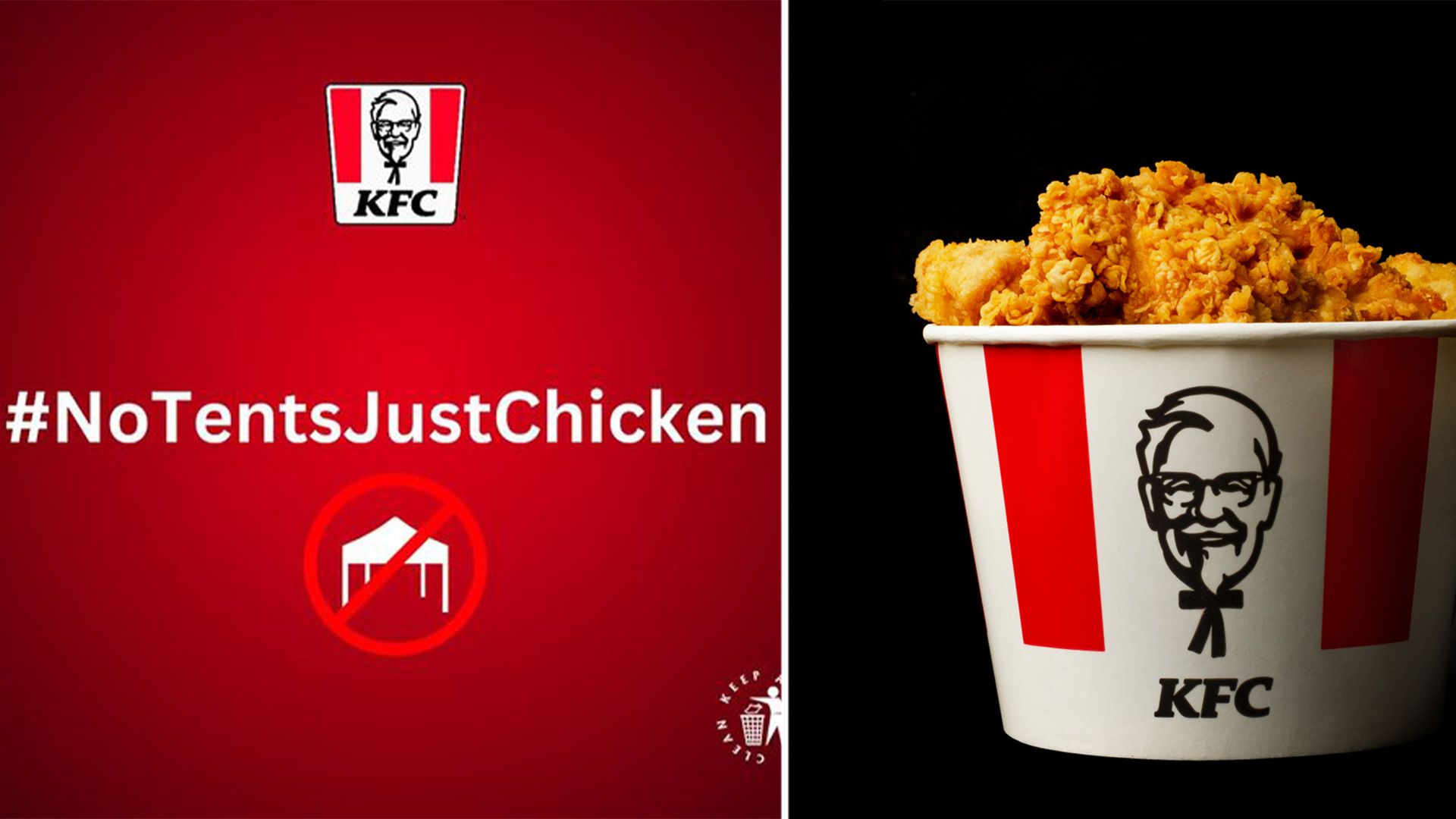 #NoTentsJustChicken! KFC mocks displaced Palestinians in Rafah | Al Bawaba