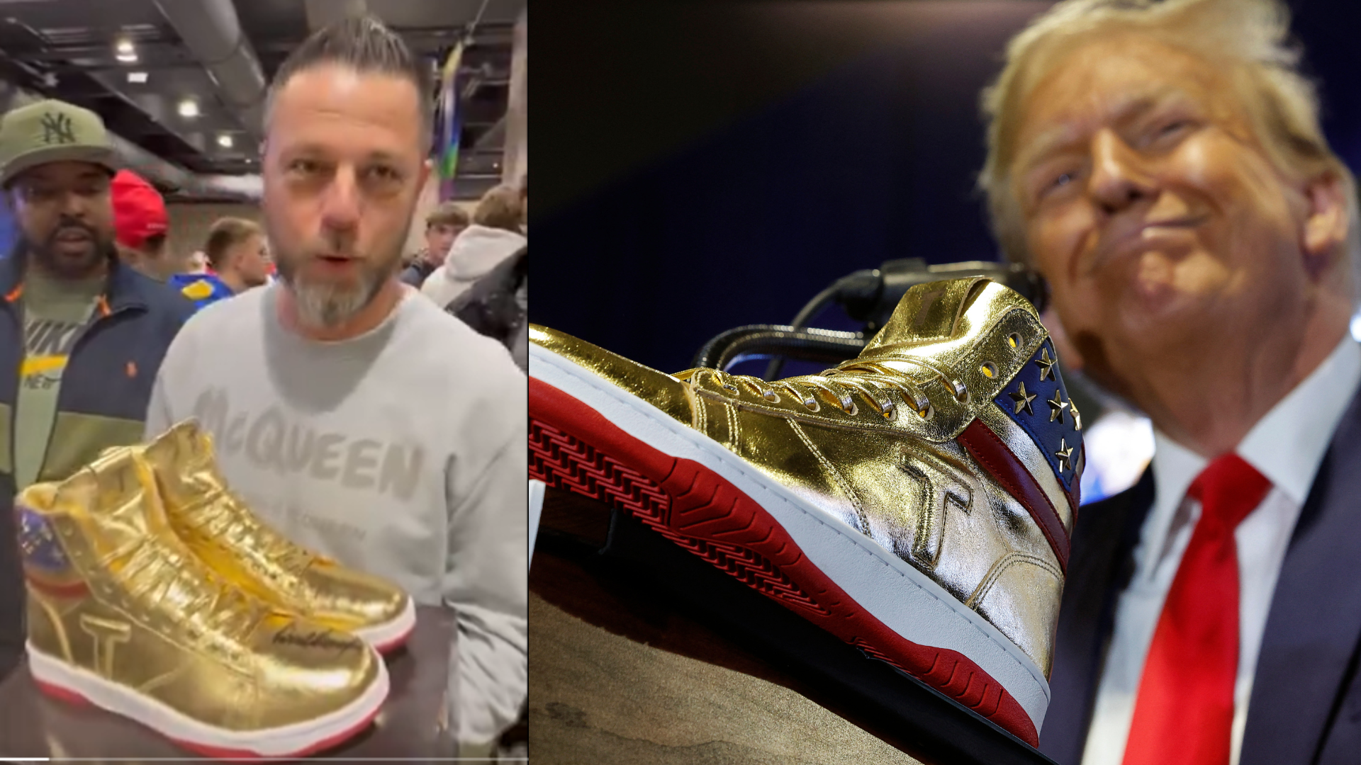 Ukrainian CEO pays $9,000 for Trump Sneakers | Al Bawaba