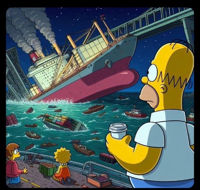 Did The Simpsons predict Baltimore bridge collapse? | Al Bawaba