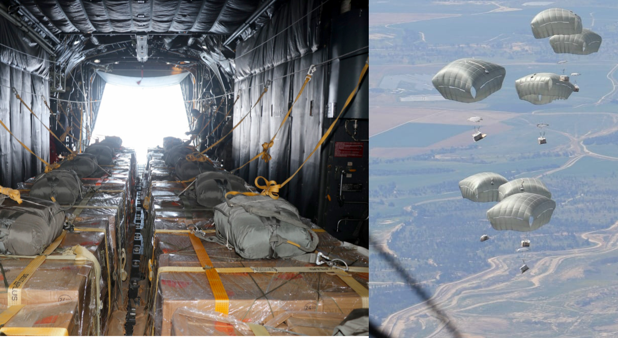 Video: US launches first airdrop mission for Gaza aid | Al Bawaba