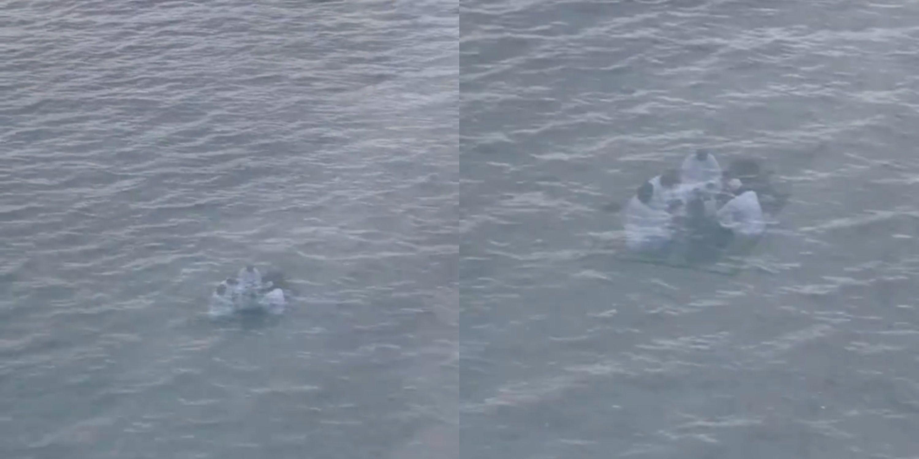 Video of people eating underwater sparks controversy in Oman | Al Bawaba