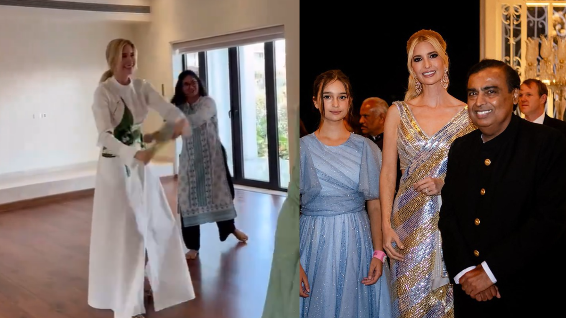Ivanka Trump spotted Indian folk dancing | Al Bawaba