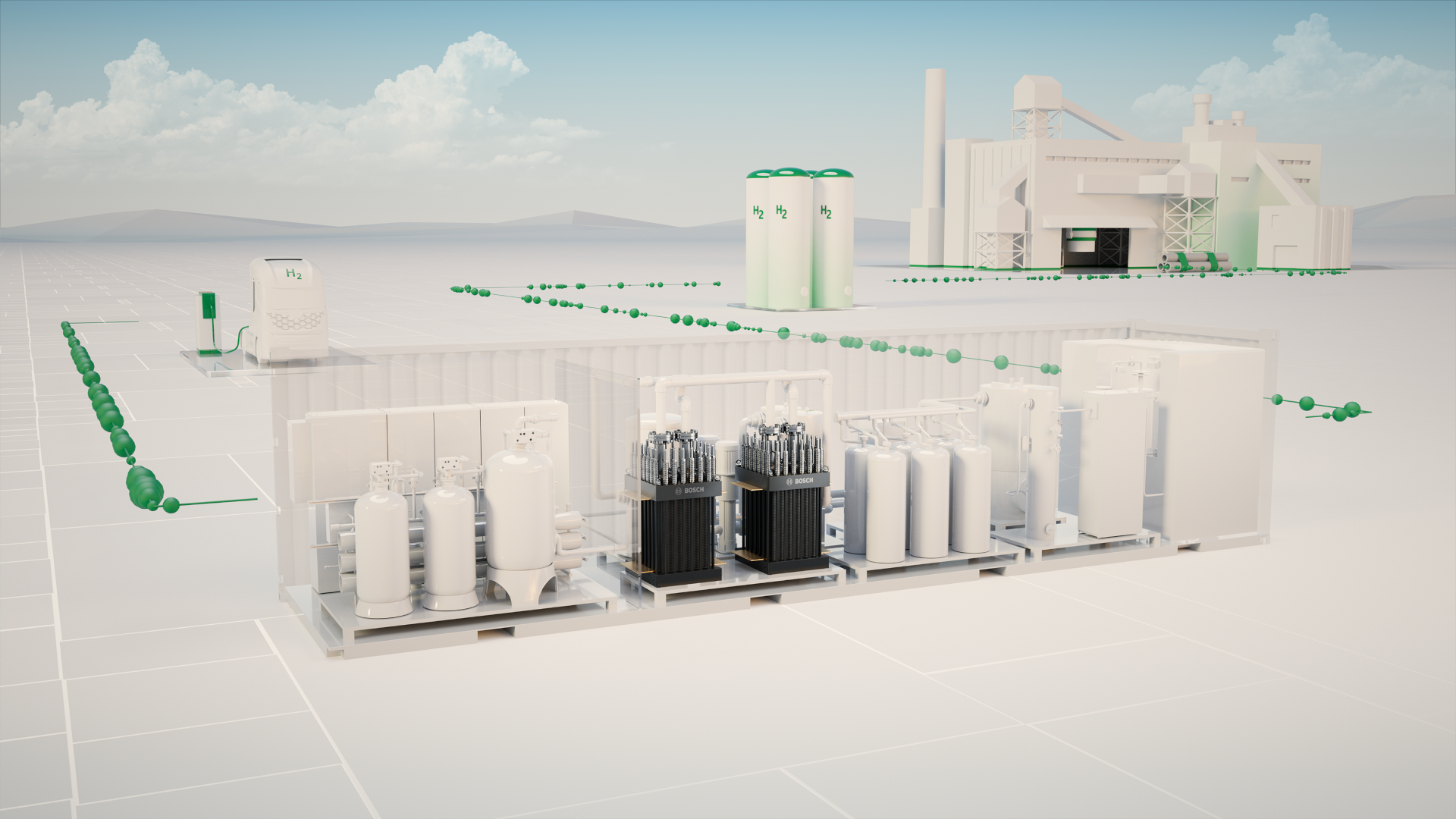 Exhibiting the Bosch PEM electrolysis Stack at World Future Energy ...