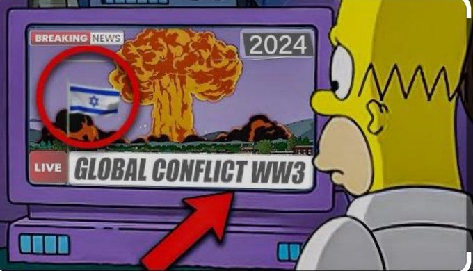 World War III: The Simpsons predicts Iran's attack on Israel | Al Bawaba