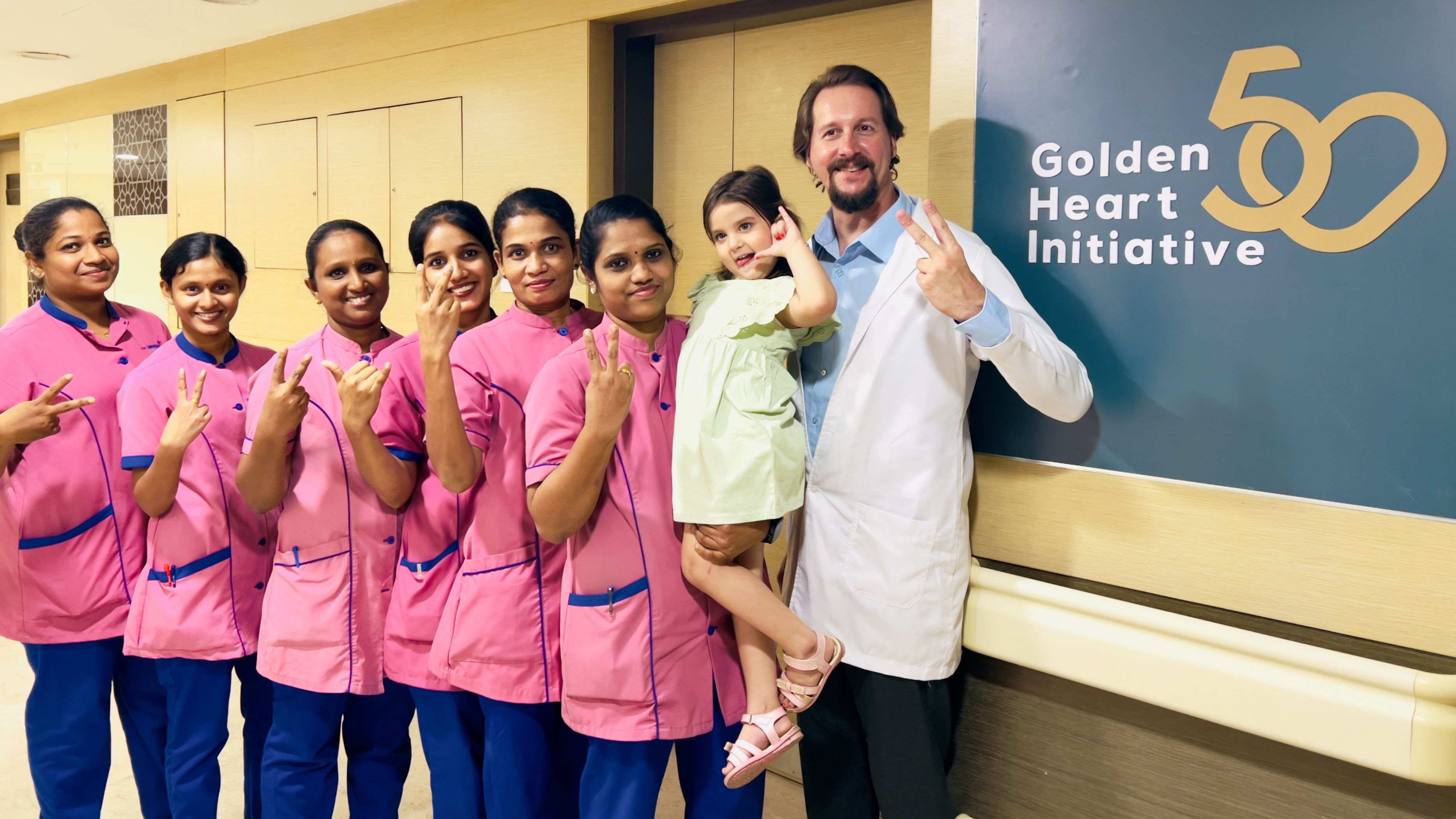 Golden Heart Initiative Heals 50 Children Globally in Honor of ...