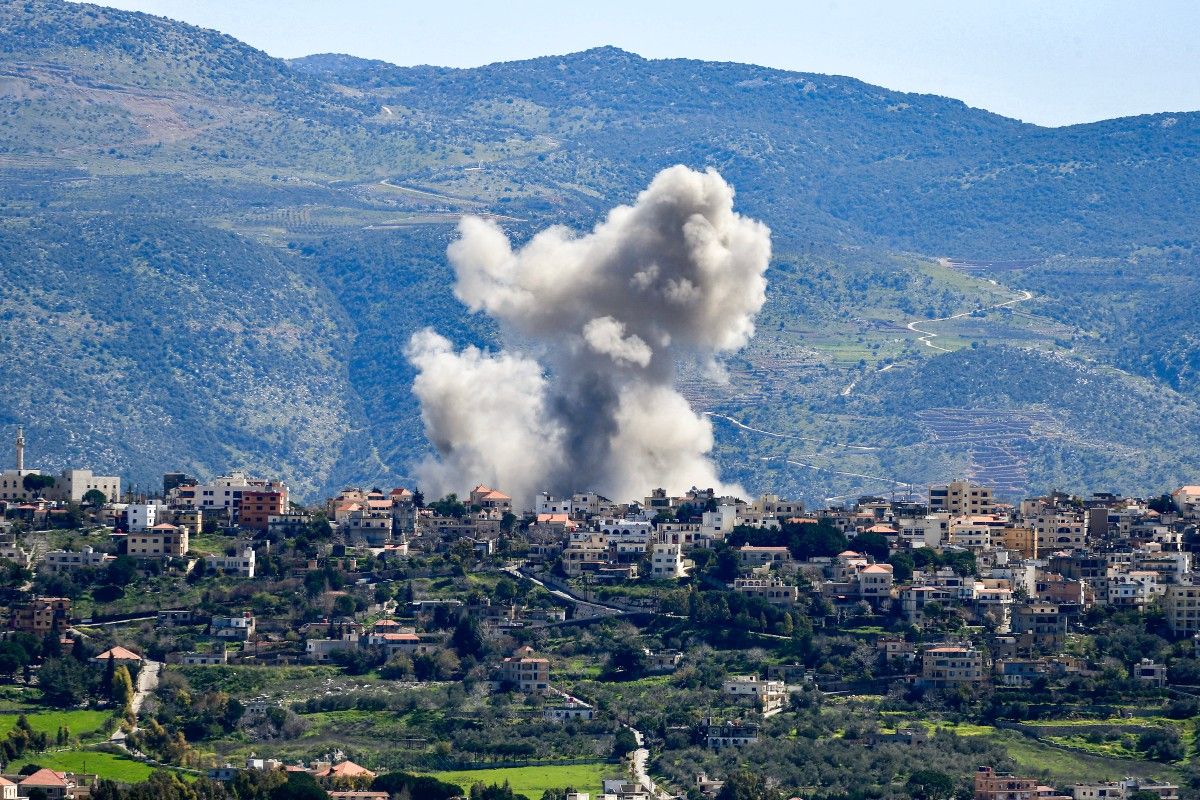 Israeli drone strike on Lebanese town of Yarin results in casualties ...