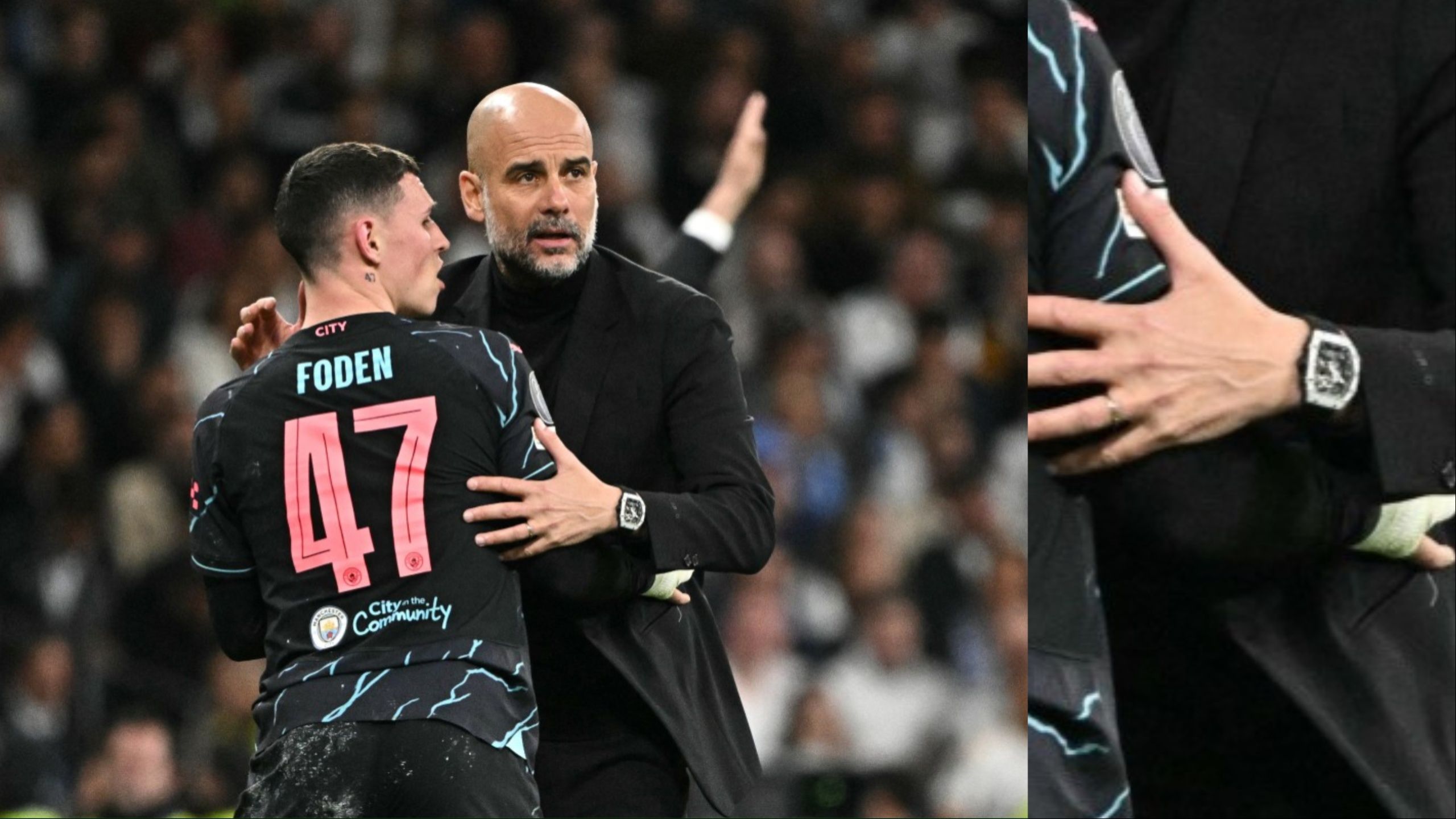 Pep Guardiola's pricey rare watch shines in champions league quarter ...