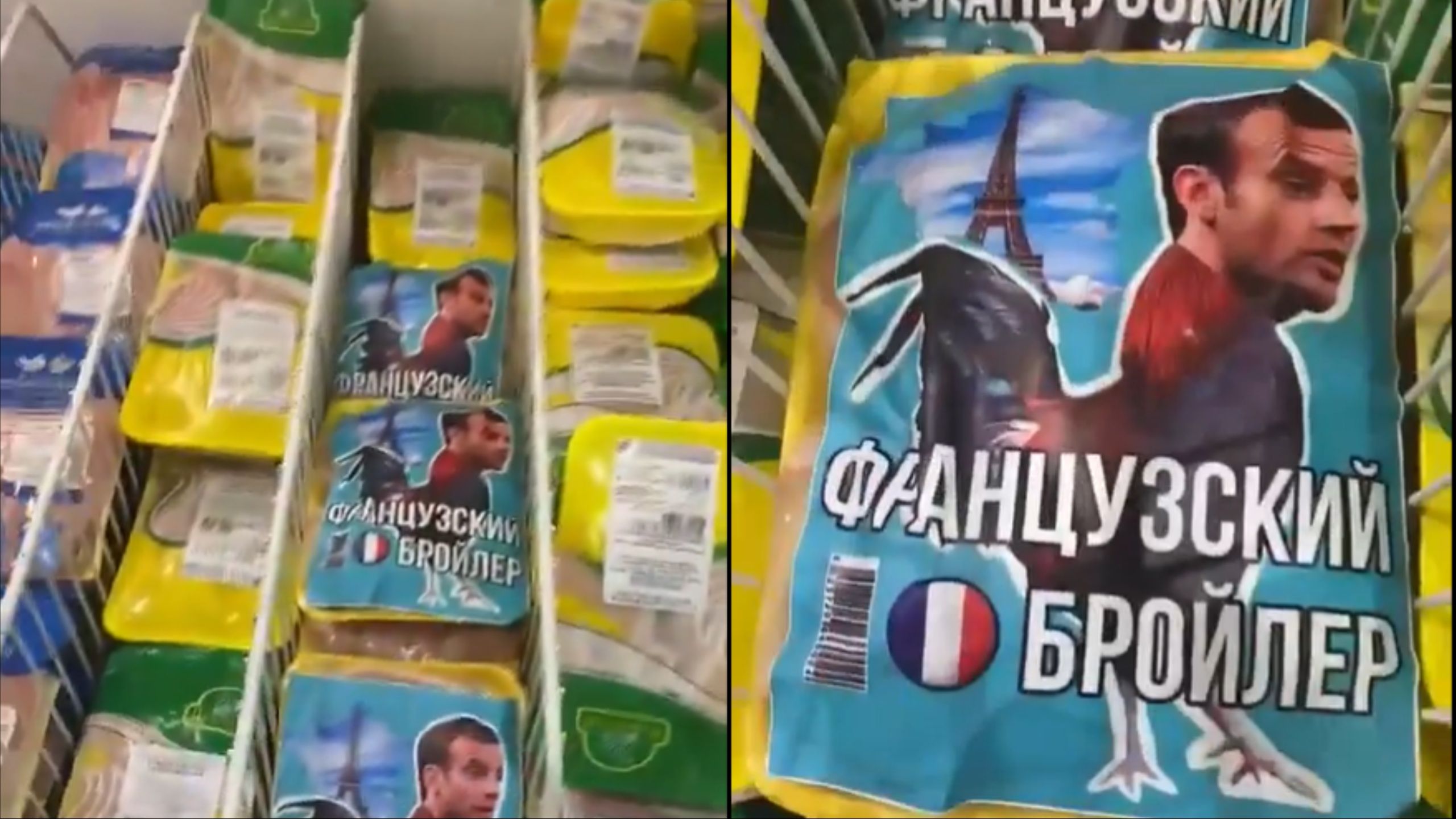 'Macron the Chicken' sold in Russia stores | Al Bawaba