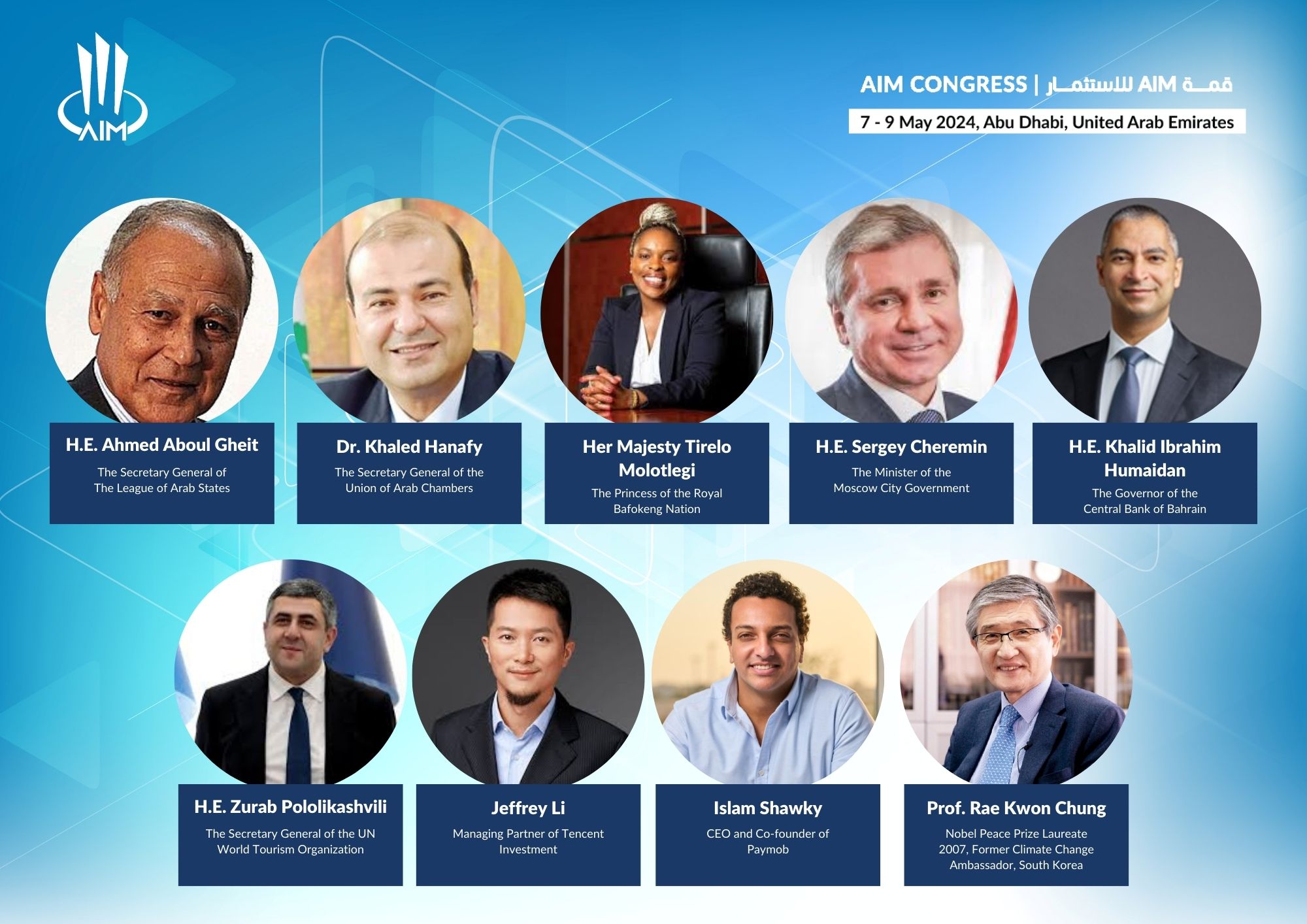 More than 900+ Visionary and Influential Speakers to Grace 2024 AIM ...