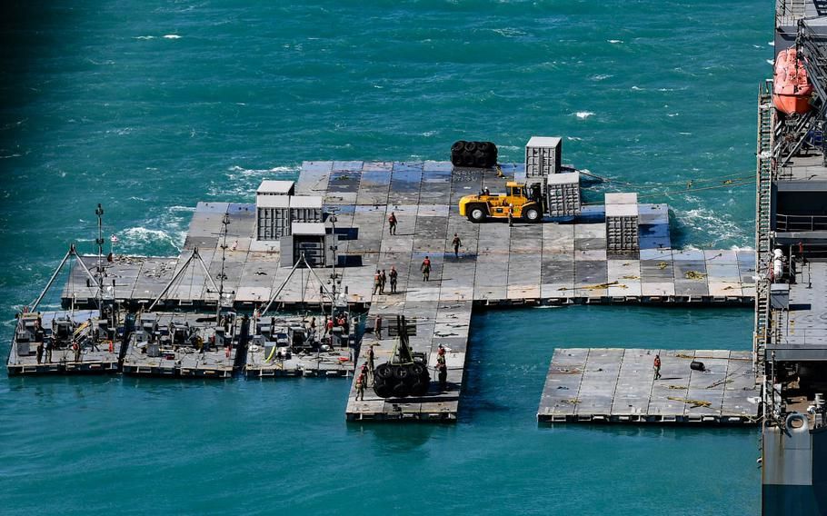 Pentagon completes Gaza Port construction, announces direct US military ...