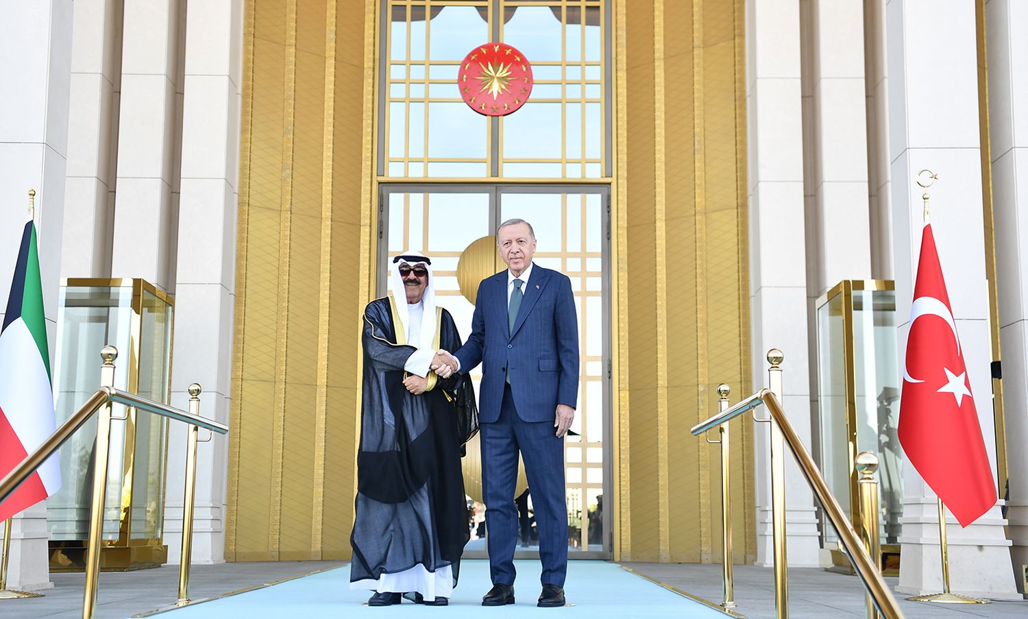 Emir of Kuwait visits Tukey; meets Erdogan in Ankara | Al Bawaba