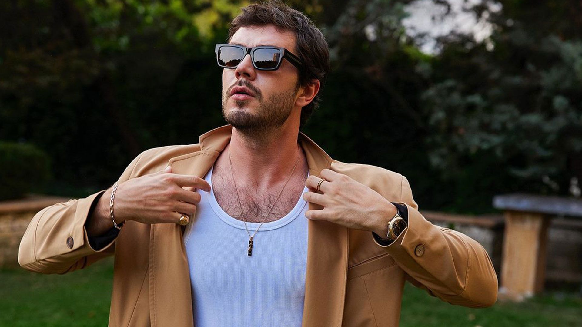 Turkish actor Ismail Ege Sasmaz responds to Rafah attack | Al Bawaba