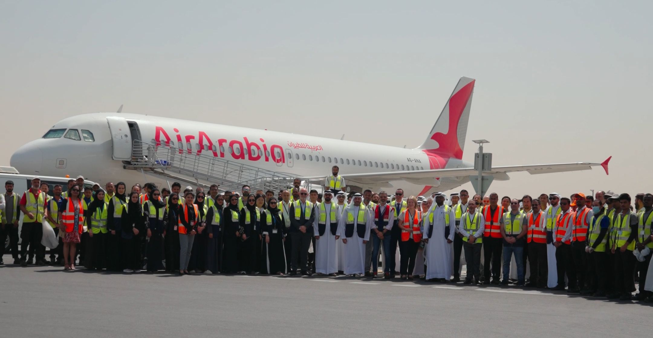 Sharjah Airport employees conducting FOD removal procedure in ...