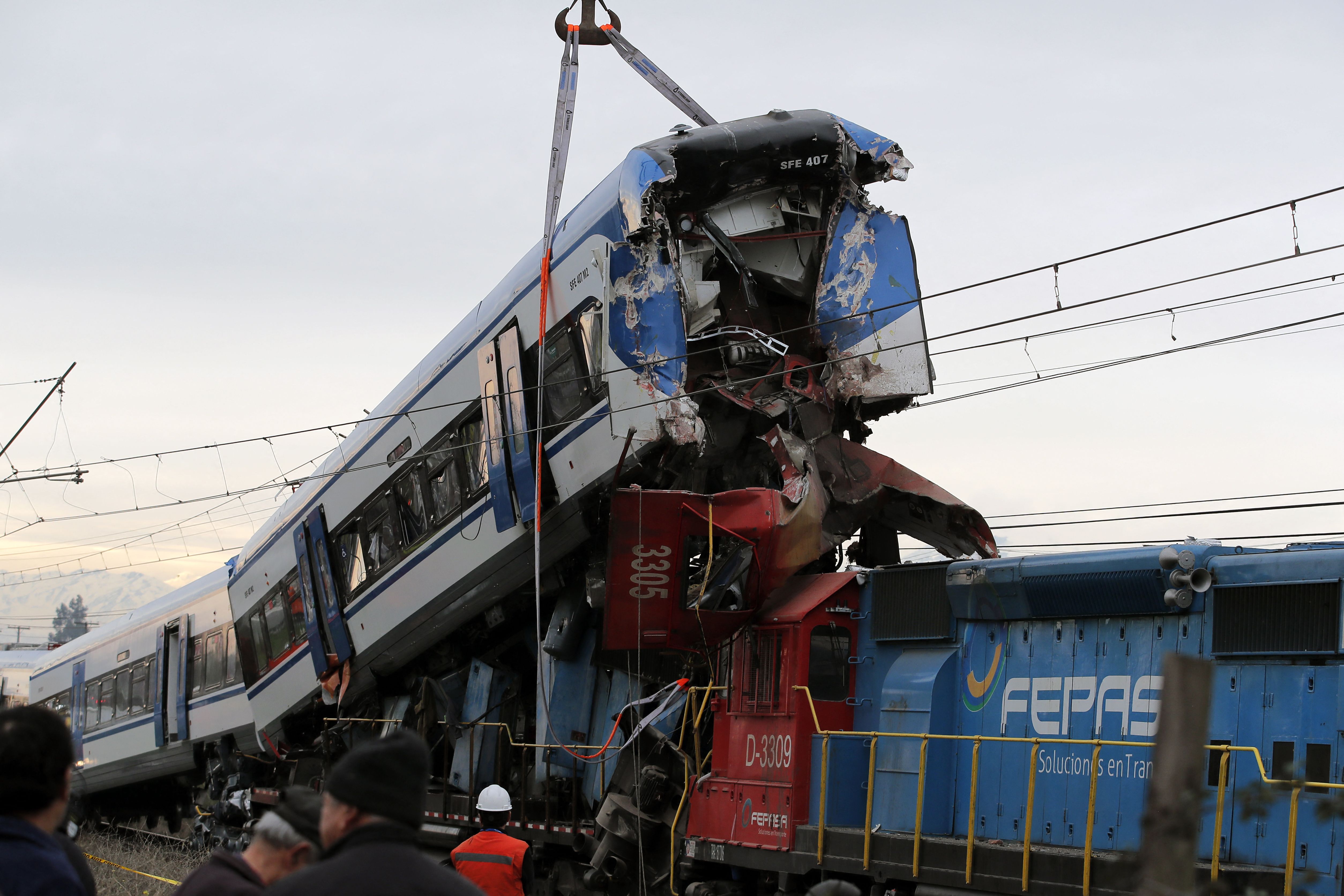 Fatal train collision near Santiago kills two, injures nine | Al Bawaba